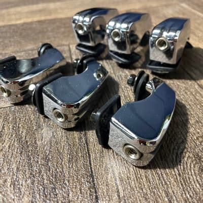 Pearl Export Tom Drum Spares Lugs 40mm Hardware Set Of 6 Reverb Uk