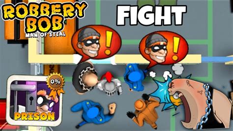 Robbery Bob Prison Chapter Gameplay Walkthrough Ep 42 Youtube