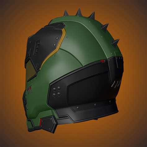 🪖 Doomguy Helmet From Doom The Dark Ages・ 3d File For 3d Printing・cults