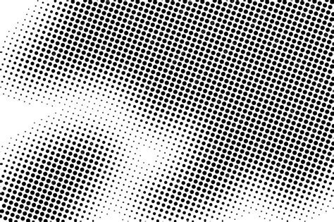 Premium Vector Monochrome Halftone Vector Texture Background