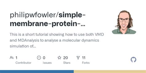 Github Philipwfowlersimple Membrane Protein Analysis This Is A