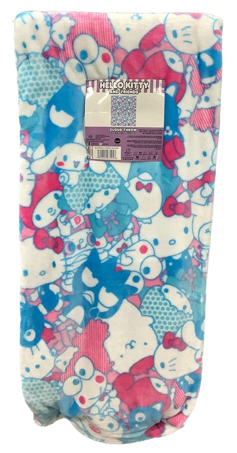 Northwest Hello Kitty Throw Blankets Cloud Throw 60 X 70 Blue