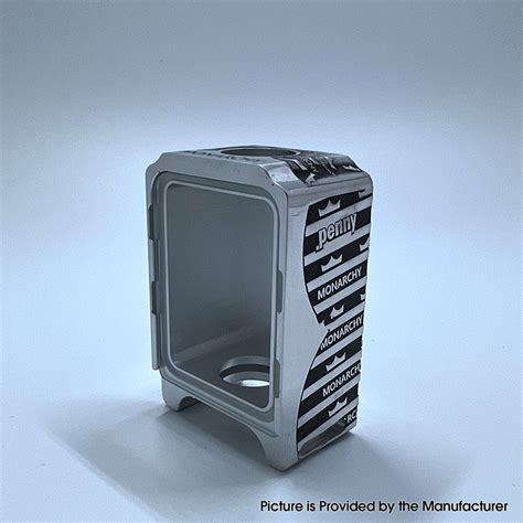 Monarchy X Penny Boro Tank For Sxk Bb Billet Aio Box Mod Kit Silver