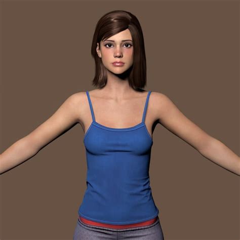 Originate 3d Realistic Nsfw Character Arma 3ue5 Rig Neat Texture