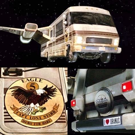 Eagle 5 Lone Starrs Winnebago Spaceship From Spaceballs Eagle 5