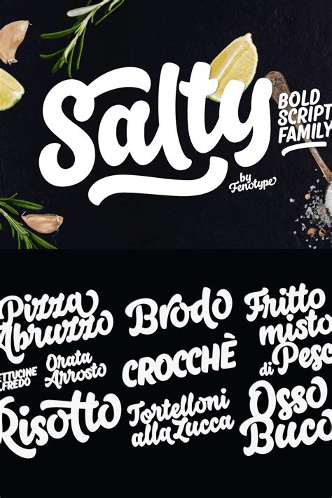 Salty Font Siteoutsite