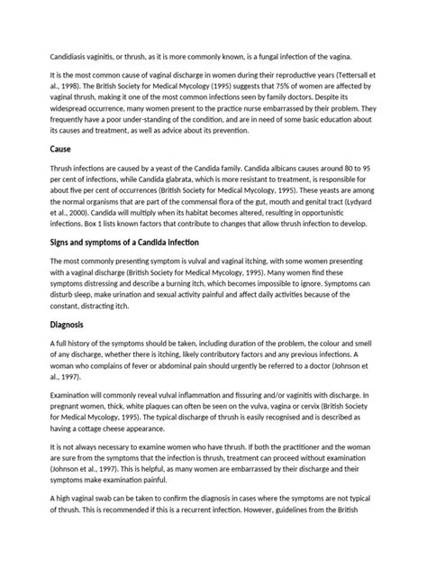 Vaginitis Wps Office Pdf