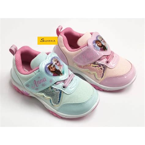 Disney F008 Frozen Elsa And Anna Sneakers Shoe Shopee Singapore