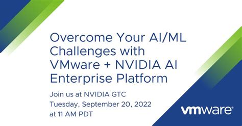 Vmware On Linkedin Overcome Your Ai Ml Challenges With Vmware Nvidia