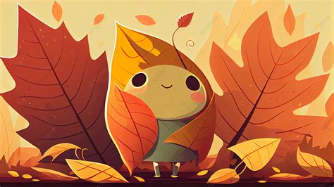 가을 메이플 리프 만화 배경 가을 단풍잎 이파리 배경 일러스트 및 사진 무료 다운로드 Pngtree