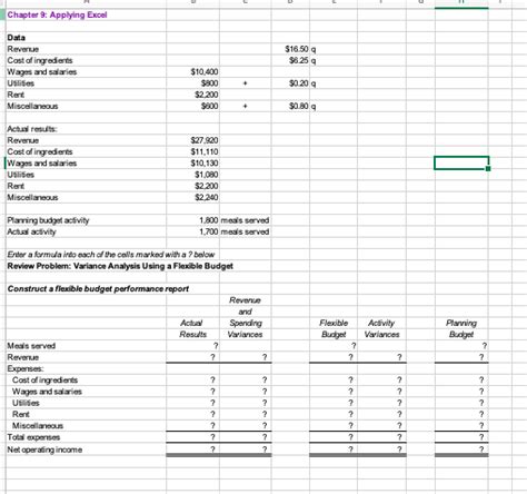 Solved Chapter 9 Applying Excel ﻿ Data