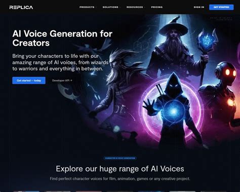 Replica Studios Ai Tool Details And Features