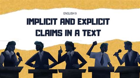 Implicit And Explicit Claims In A Textpptx