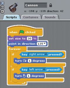 Scratch Programming Simple Shooter Game Page Seite Raspberry Pi Geek