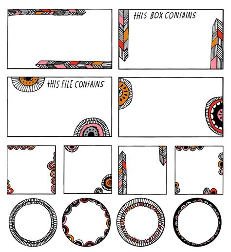 Printable Organization Labels Printable Templates