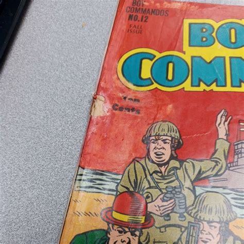 Boy Commandos 12 Dc Comics 1945 Golden Age Jack Kirby And Joe Simon