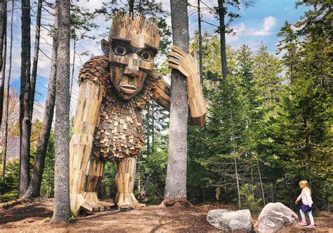 Danish Artist Hides Enormous Trolls In Forests Around The World Using