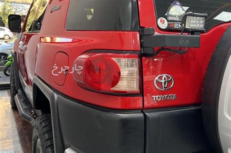 تویوتا اف جی کروز کارکرد ۱۴۰هزار کیلومتر بدنه گلگیر رنگ اتوماتیک ماشین