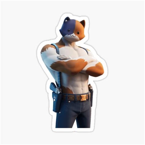 Meowscles Skin Sticker For Sale By Mitchelllyric Redbubble