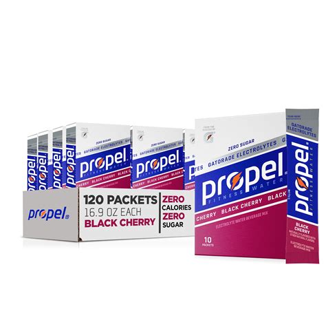 12 Pack Propel Electrolyte Enhanced Water Drink Mix Powder Packets