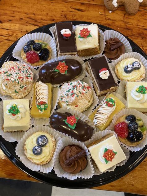 Mini Pastry Platter Assorted Montilios Bakery