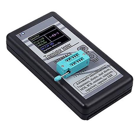Digital Transistor Tester Mosfet Transistor Capacitor Tester With Mini Test Leads For Automatic