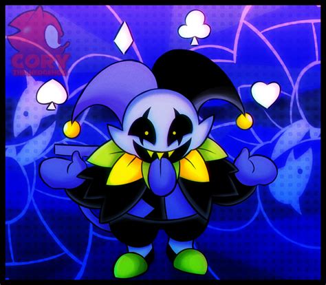 I Can Do Anything Deltarune Jevil Fanart By Corythehedgehog On