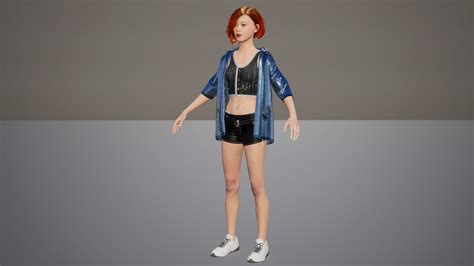 Artstation Gen Hip Hop Girl Metahuman Unreal Engine 5 Game Assets