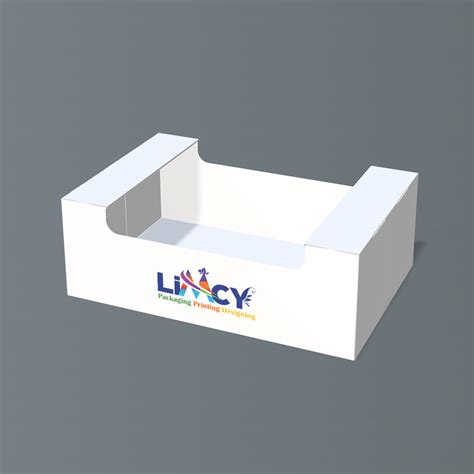 White Paper Tray Display Box Limcy Packaging