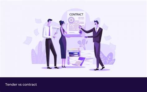 The Difference Between Tender And Contract