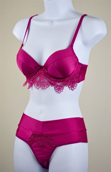 Brazilian Bra And Underwear Set Etsy