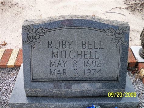 Ruby May Bell Mitchell 1892 1974 Memorial Find A Grave