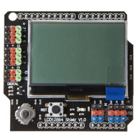 Lcd12864 Shield For Arduino Micro Robotics