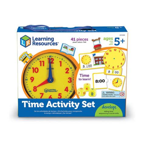 Learning Resources Time Activity Set Educanda