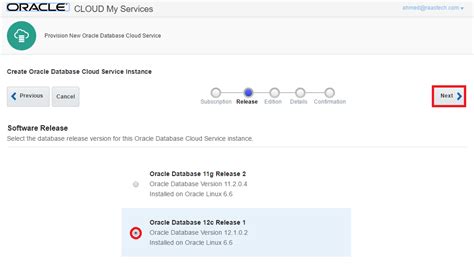 Raastech Blog Creating An Oracle Database Cloud Service In Under 40