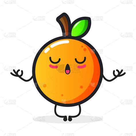 水果绘画插图吉祥物橙子可爱的性格矢量食品图像方形画幅素材 花瓣网 水果绘画插图吉祥物橙子可爱的性格矢量食品图像方形画幅素材 花瓣网