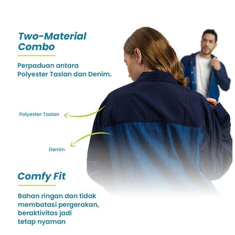 Zaydan Twotone Jaket Torch