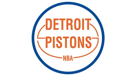 Detroit Pistons Logo Symbol Meaning History Png Brand