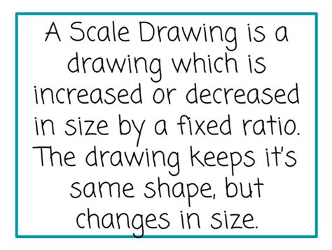 Scale Drawings And Scale Factor Notes And Guided Practice