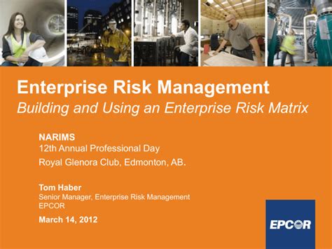 Erm And A Risk Matrix