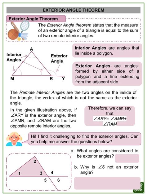 Exterior Angle Theorem