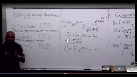 Properties Of Normal Density Function Youtube