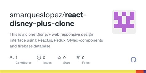 Github Smarqueslopezreact Disney Plus Clone This Is A Clone Disney Web Responsive Design