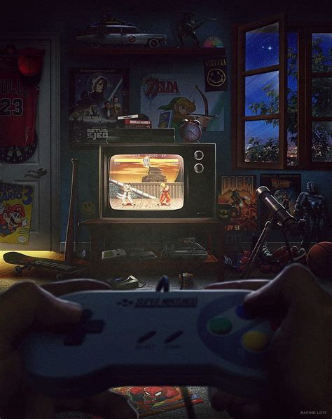 Retro Video Game Desktop Wallpaper