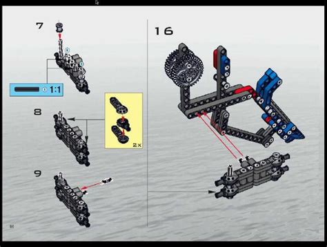 Lego Instructions For Set 8558 Cahdok And Gahdok Bionicle Warriors