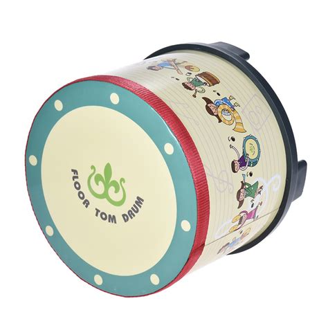 8 Inch Wooden Floor Drum Gathering Club Carnival P Grandado