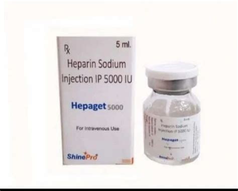 Heparin 5000 Iu At Rs 55piece Pharmaceutical Tablets In Chennai Id