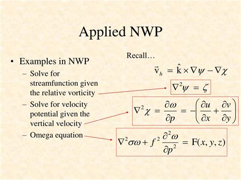 Ppt Applied Nwp Powerpoint Presentation Free Download Id 155614