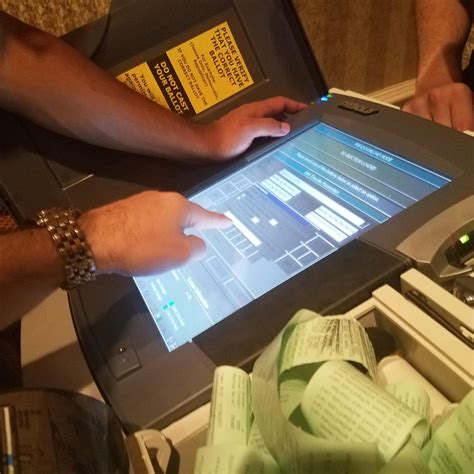 Electronic Voting Booth