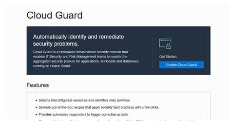 Easyoraidm Oracle Idm And Cybersecurity Новые возможности безопасности в Oci Cloud Guard и